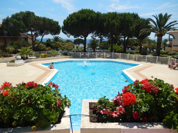 Studio 4 Pers, Piscine, Parking, Mer à 100m - Roquebrune-sur-Argens