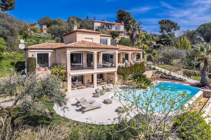 Villa Picasso,-vue Panoramique, Luxe & Fun - Antibes