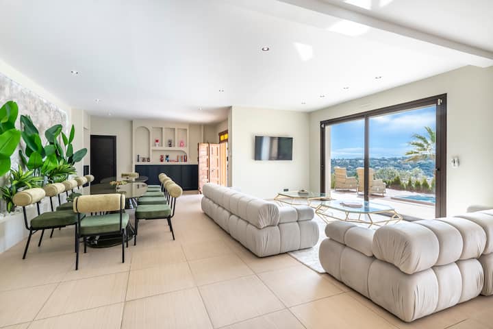 Villa Picasso # Vue Panoramique - Luxe - Jacuzzi - Cannes