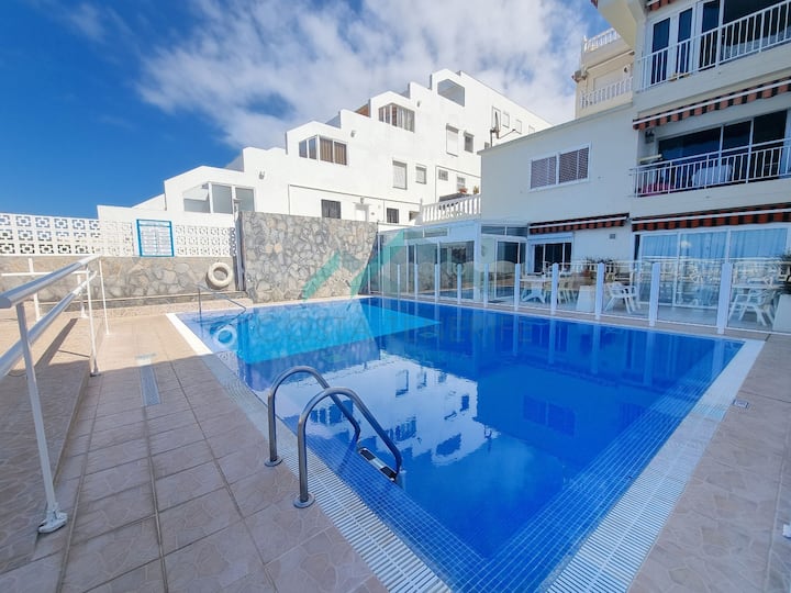 Seaside Oasis: Pool, Ocean Views & Peaceful Stay - Santiago del Teide