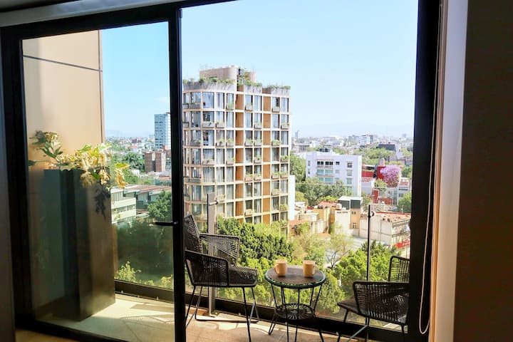Loft Icon Roma-vista A Reforma. - Ciudad de México