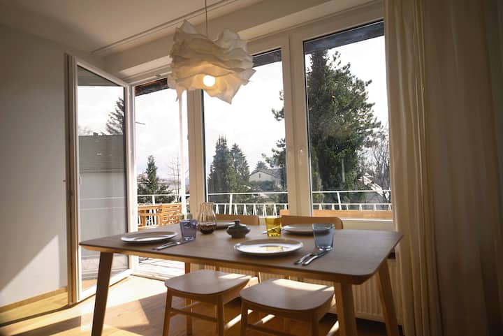 Schöne Wohnung Im Herzen Starnbergs 5 Min Zum See - Berg