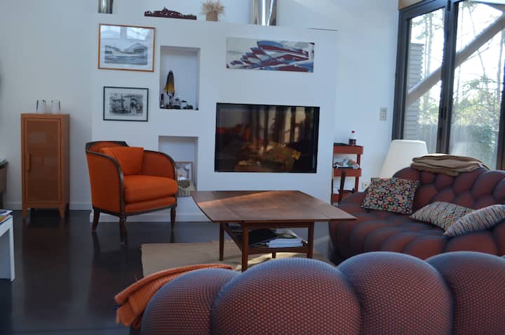Villa Avec Piscine – Vue Canal - Le Teich
