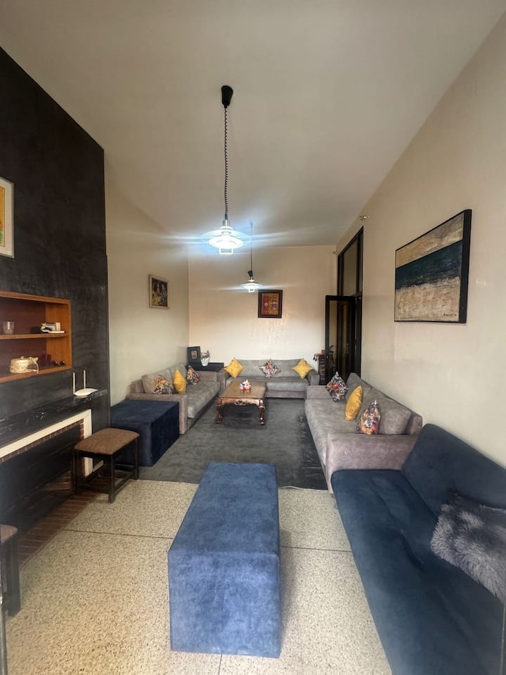 Appartement Climatisé à Guéliz, Terrasse Et Wi-fi. - Marrakech