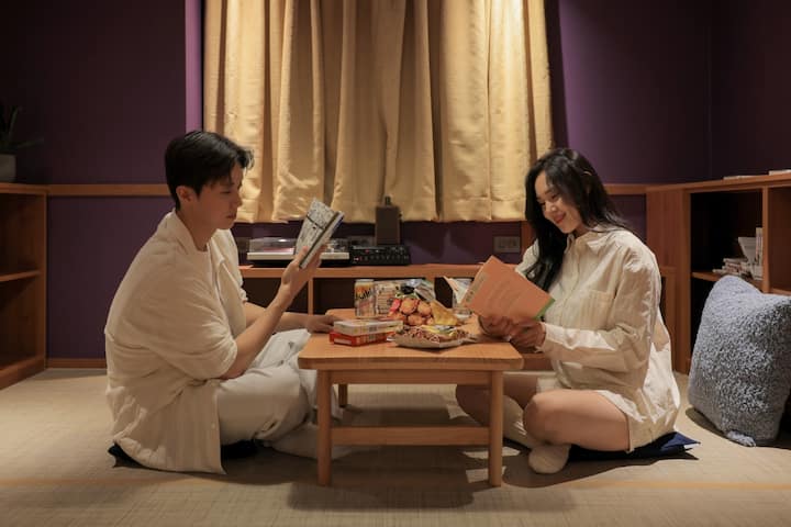 [요수리구리료칸 천안] 카툰 #만화책 #미니 키친 #스마트Tv #천안역9분 - 성정2동