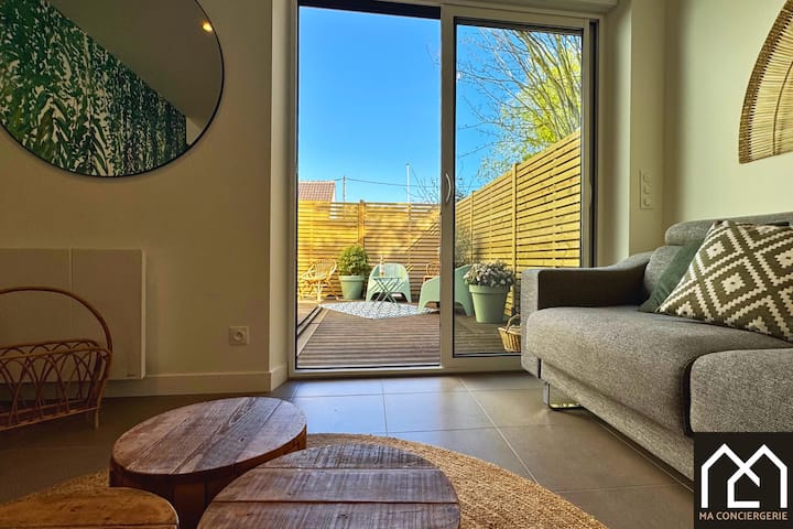 Les Inattendus - Cottage "Côté Vert" Avec Parking - Boulogne-sur-Mer