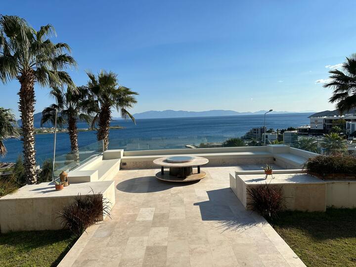 Bodrum Gümbet'te 10 Kişilik ÖZel Havuzlu Villa - Bodrum