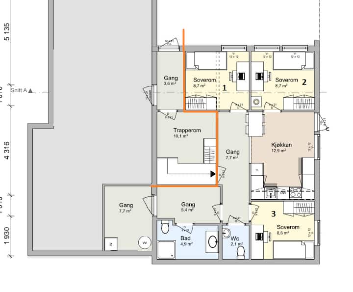 Appartement Récemment Rénové Et Central - Averøy