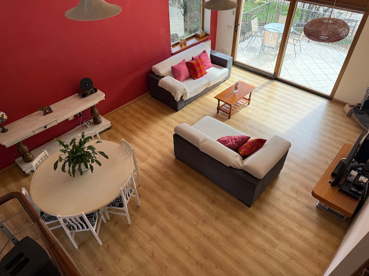 House With Garden, Terrace + 4 Rooms In The Forest - Montblanc