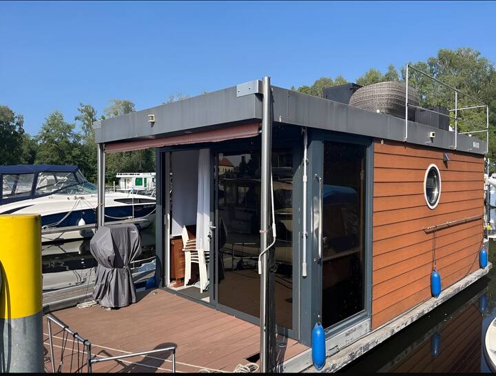 Hausboot Morgenrot Sonnenterasse - Stralsund