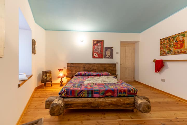 Stanza "Hèllplob" (Azzurra) In Casa Della Rosina - Levico Terme