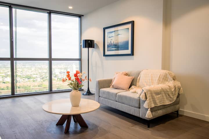 Brisbane Cbd - Modern Luxury 1br Apt @Queens Wharf - Salisbury