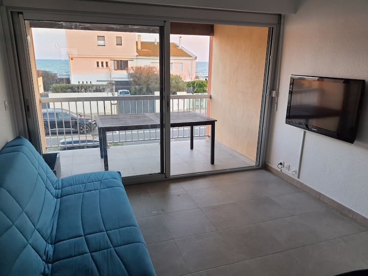 Carnon-loft T3 Climatisé Vue Mer/étang-plage à 10m - Palavas-les-Flots