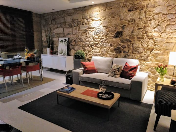 Moderno Y Acogedor Apartamento En Casco Histórico - Pontevedra