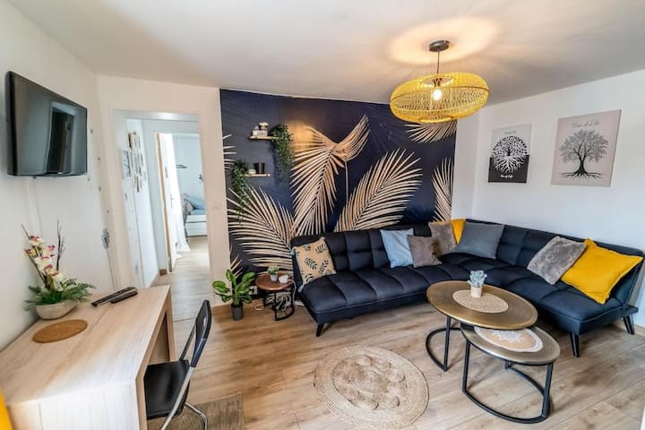 Appart 2 Chambres Parking - Honfleur