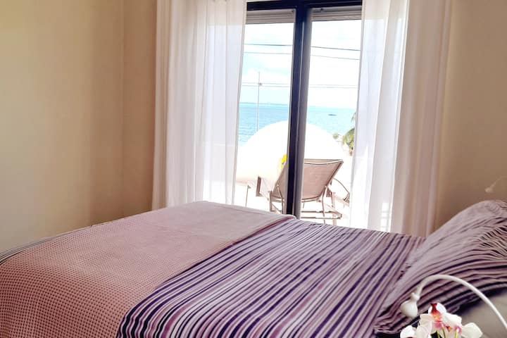 Beachfront Flat With A Panoramic Sea View - Cancún