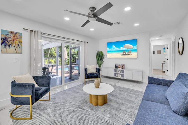 Wonderful Tropical Pool House In Delray Near Ocean - Delray Beach, FL