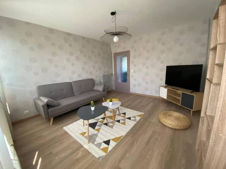 Appart 3 Chambres Quatier Chu - Clermont-Ferrand