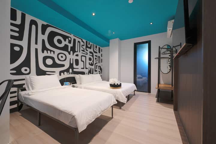 Deluxe Room 1 - 3rd Floor Kadangyan By 3bu Hostel - San Fernando