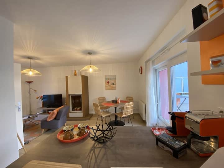 Le Mandarine, T2 Proche Plage - Plage de Morgat