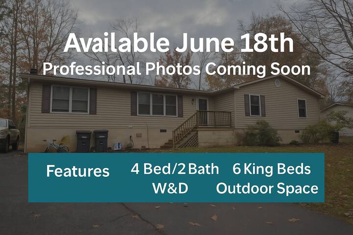 6 King Beds • 4br • Walmart • 2.6mi Base - Lusby, MD