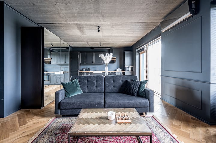 Center Penthouse W Rooftop Terrace - Self Check-in - Vilnius