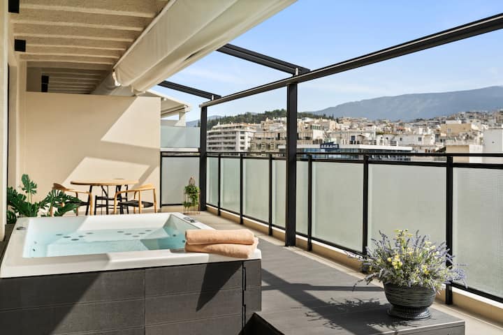 Acron Penthouse 200m2 Apartment - Athènes