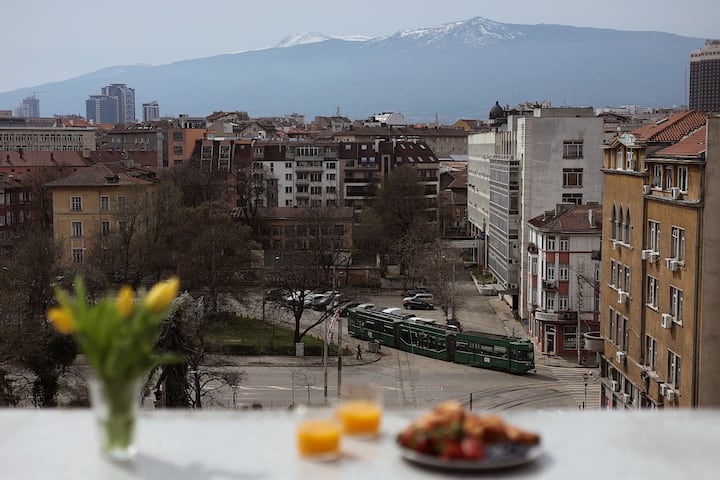 Tiny Penthouse | Superb View - Sofia