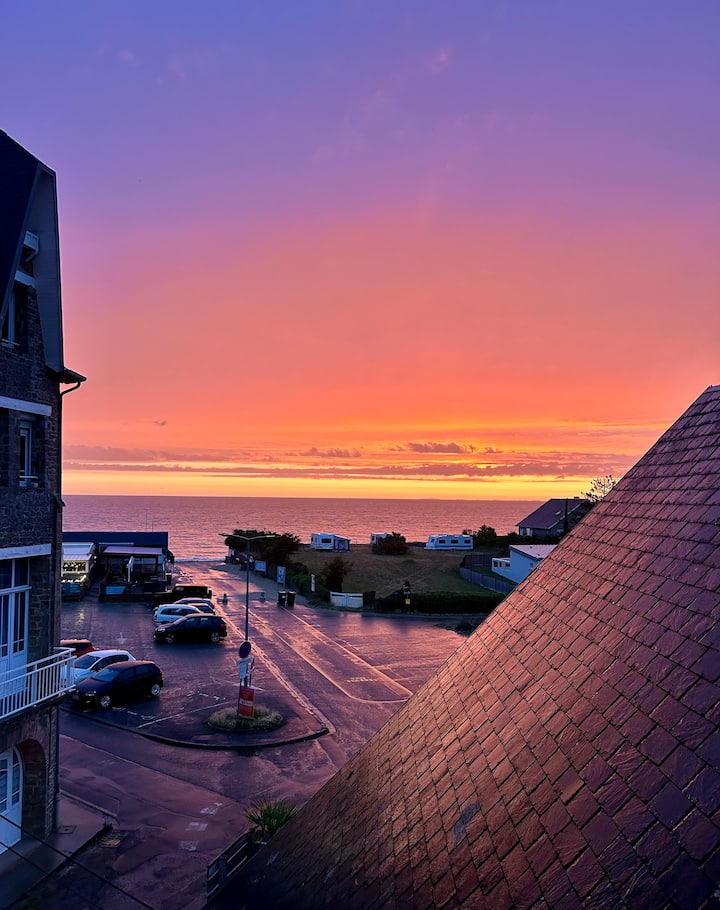 Duplex Vue Mer, 50m De La Plage - Carolles