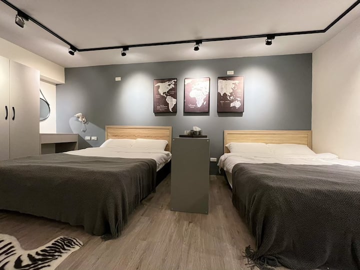 西門町簡約四人房 Ximending Quadruple Room - 萬華區