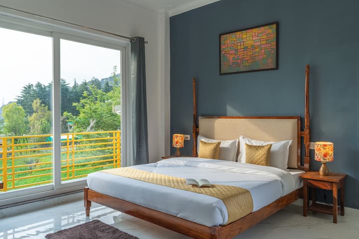 Deluxe Double Room With Balcony | Bir - 比爾