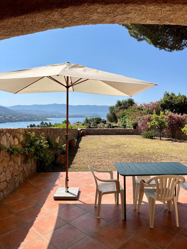 Villa Vue Mer Terrasse Jardin - Cargèse