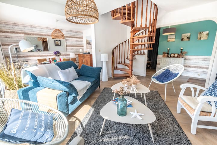 Magnifique Villa Familiale Bord De Mer Par Groom* - Ploemeur