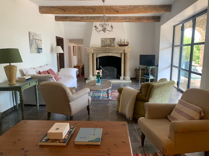 Beautiful Provence Farmhouse With A View - Sault