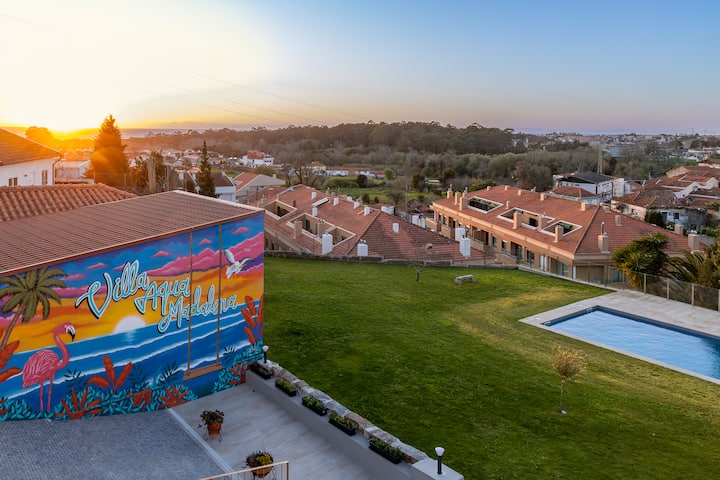 Ap2-beach | Pool | Ac | Villa Aqua Madalena - Canidelo