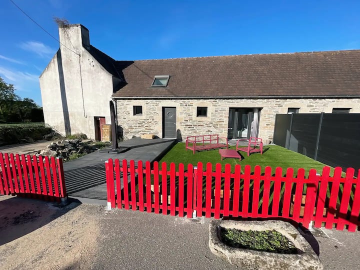 Maison Philo Entre Mer, Centre Ville Et Campagne - Plestin-les-Grèves