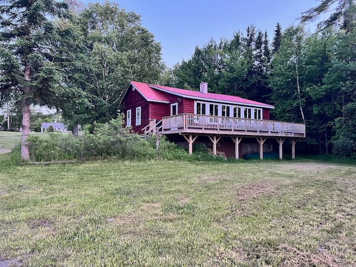 Cozy Lakeside Duplex Cabin - Greenville, ME