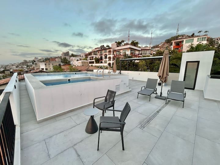 New Condo-roof Top+ Pool-lado De Iglesia - Puerto Vallarta