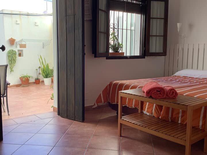 Estudio Naranja En Patio Andaluz - Spanien