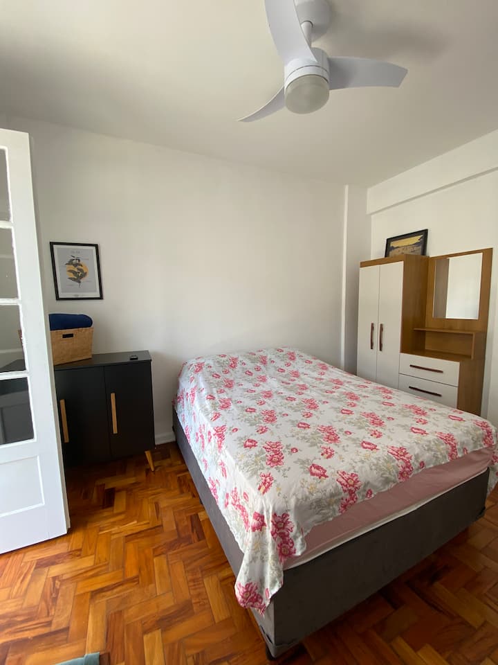 Aconchego à Beira-mar Gonzaga - Santos