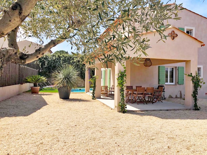 Hübsch Ausgestattete Villa Mit Pool Für 6 Personen - Le Plan-de-la-Tour