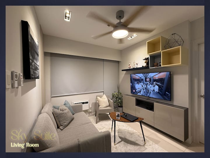 A Deluxe Two-bedroom Sky Suite Penthouse Unit - Quezon City