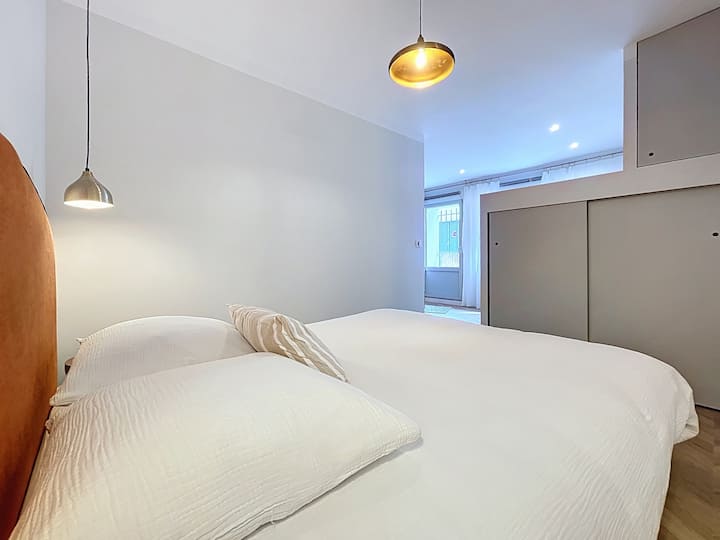 T2 Lumineux Climatisé Déco  Pep's - Centre Ville - Montpellier