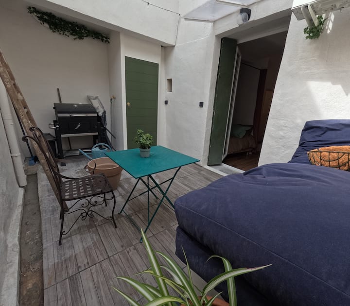 Residence Cosy Avec Patio - Lunel