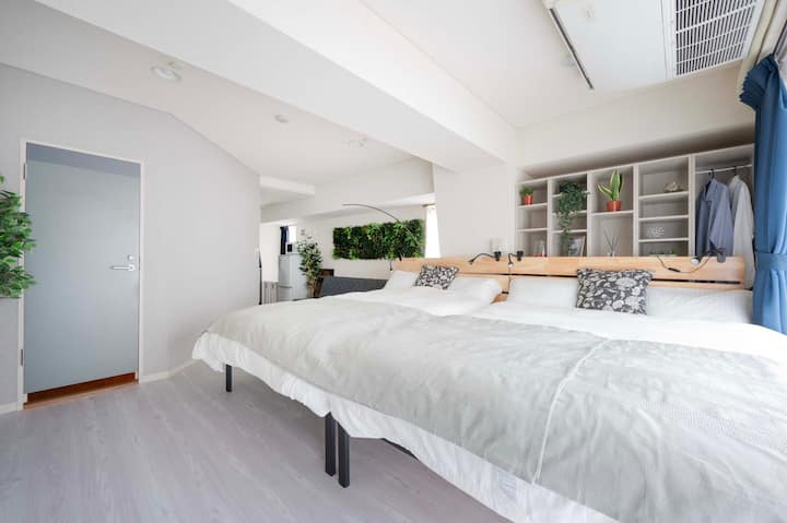 池袋駅徒歩8分/最大5名/アニメの中心地/緑のリラックス空間/コンビニ1分/35㎡/アパート1室貸切 - Ikebukuro