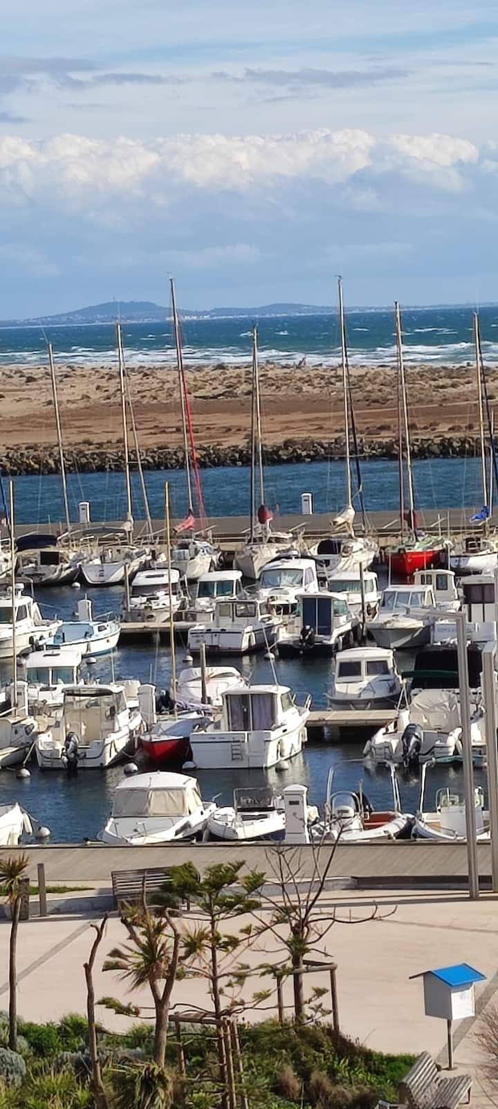 Studio Climatisé, Plage à 100m - Saint-Pierre-la-Mer