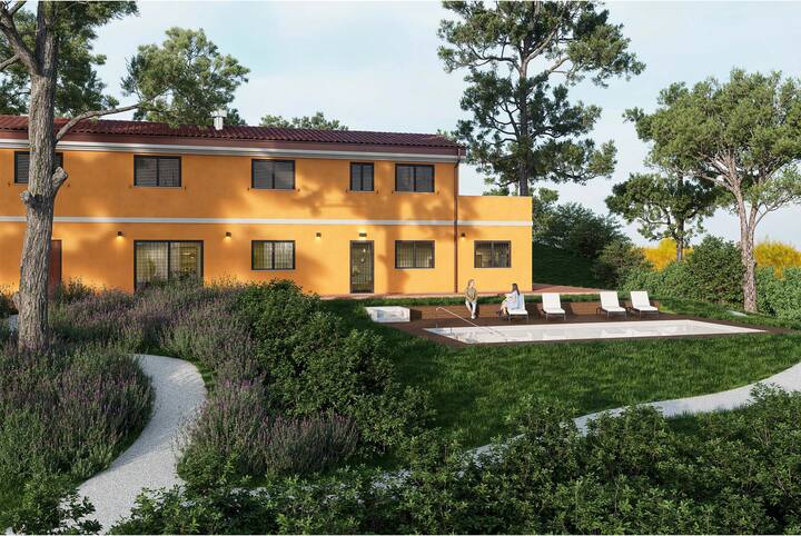 Nuova Elegante Casa Con Vista E Piscina Condivisa - Jesi