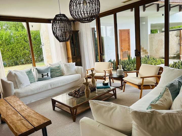 Maison éQuestre Tranquille Avec Piscine 3br - Punta Cana