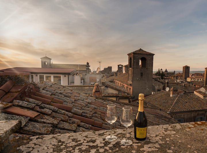 Bio & B Antiqua.mansarda Centro Storico Viterbo - Viterbo