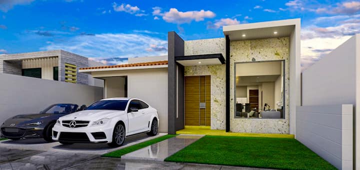 Casa Monarca: Nueva, Con Jardín - Tequisquiapan